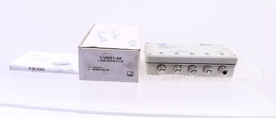 HBM VKK 1-4 Terminal Box for 4 Load Cells VKK1-4A ! NEW ! | eBay