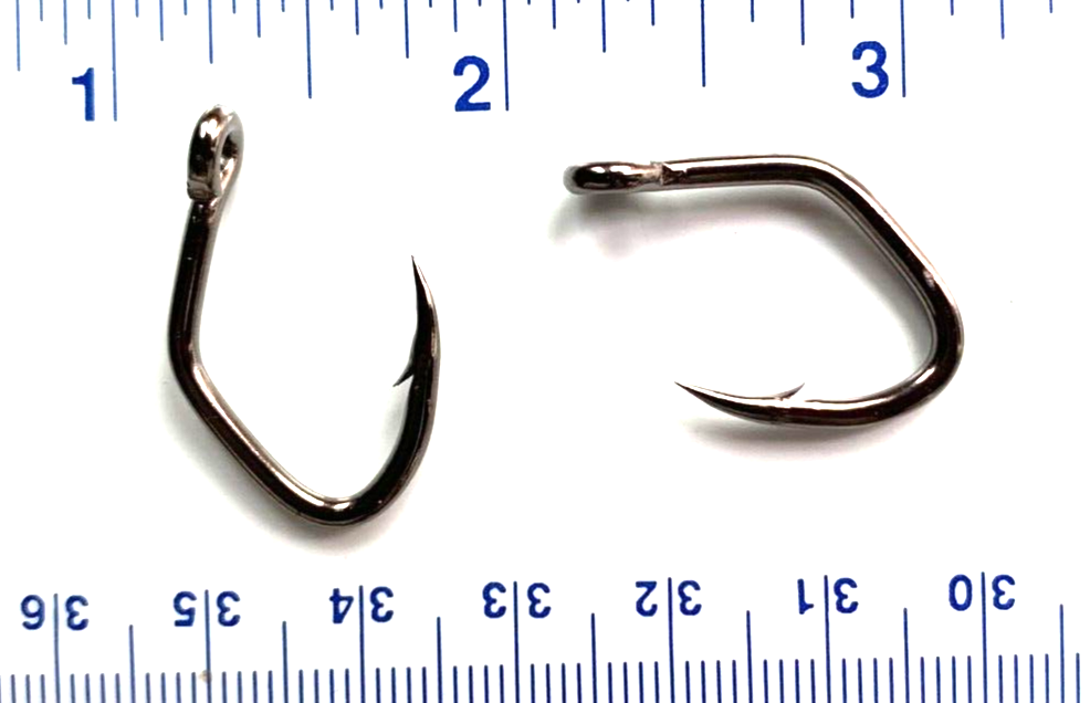 50 Matzuo 146010 4X Strength High Carbon Steel Sickle Live Bait Hooks ...