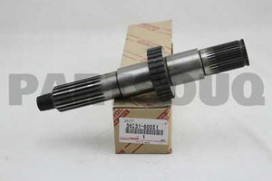 3623160021 Genuine Toyota SHAFT, TRANSFER OUTPUT, REAR 36231-60021 | eBay