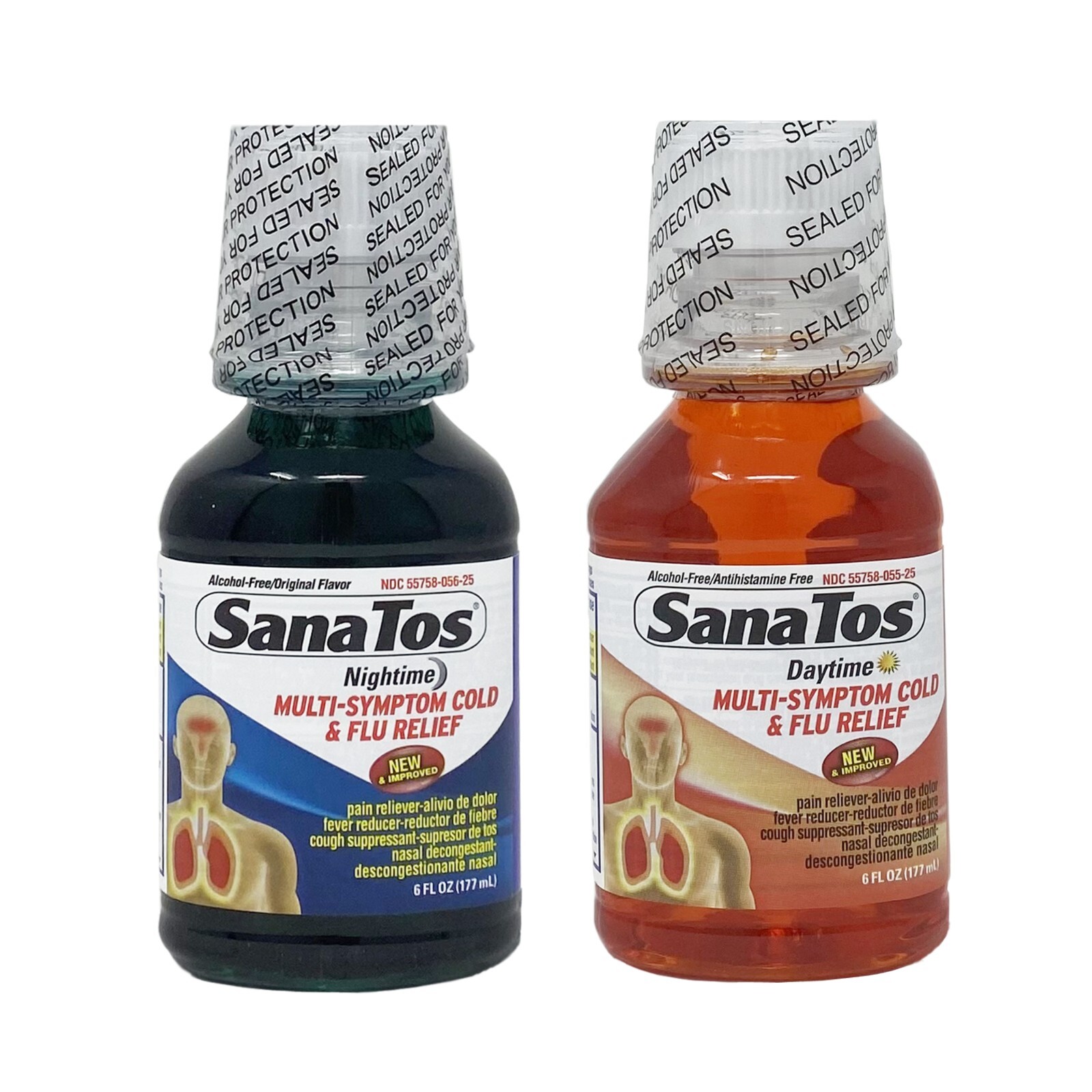 SanaTos Multi-Symptom Cold & Flu Relief, 6 Fl Oz | eBay