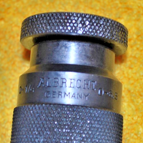 Albrecht Keyless Chuck 0-1/4, Jacobs Keyed Chuck 5/64-1/2 & MT2 Arbor 1 ...