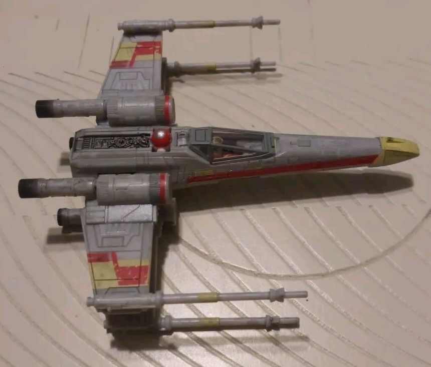 Star Wars Micro Galaxy Squadron Wedge Antilles Red 2 X-Wing Loose R2-A3 ...