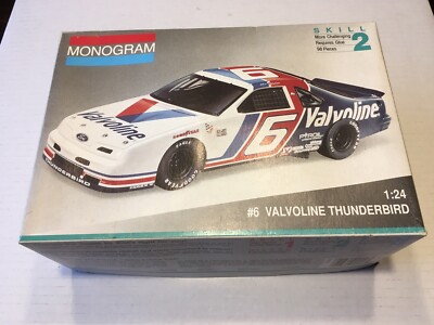 Monogram Valvoline Thunderbird 1/24 Scale Model Kit. | eBay