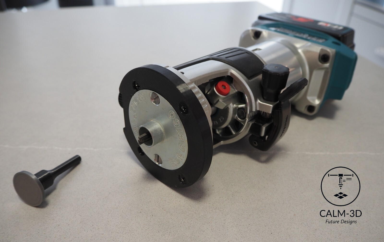 Makita DRT50 / RT0700C Compatible Trim Router Replacement Base + Screws ...