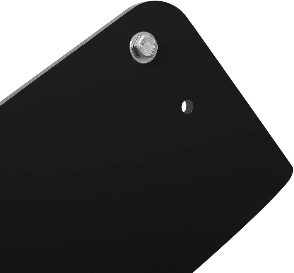 Black Aluminum Rear Diffuser Set Fits Chevy 6th Gen Camaro SS and ZL1 ...