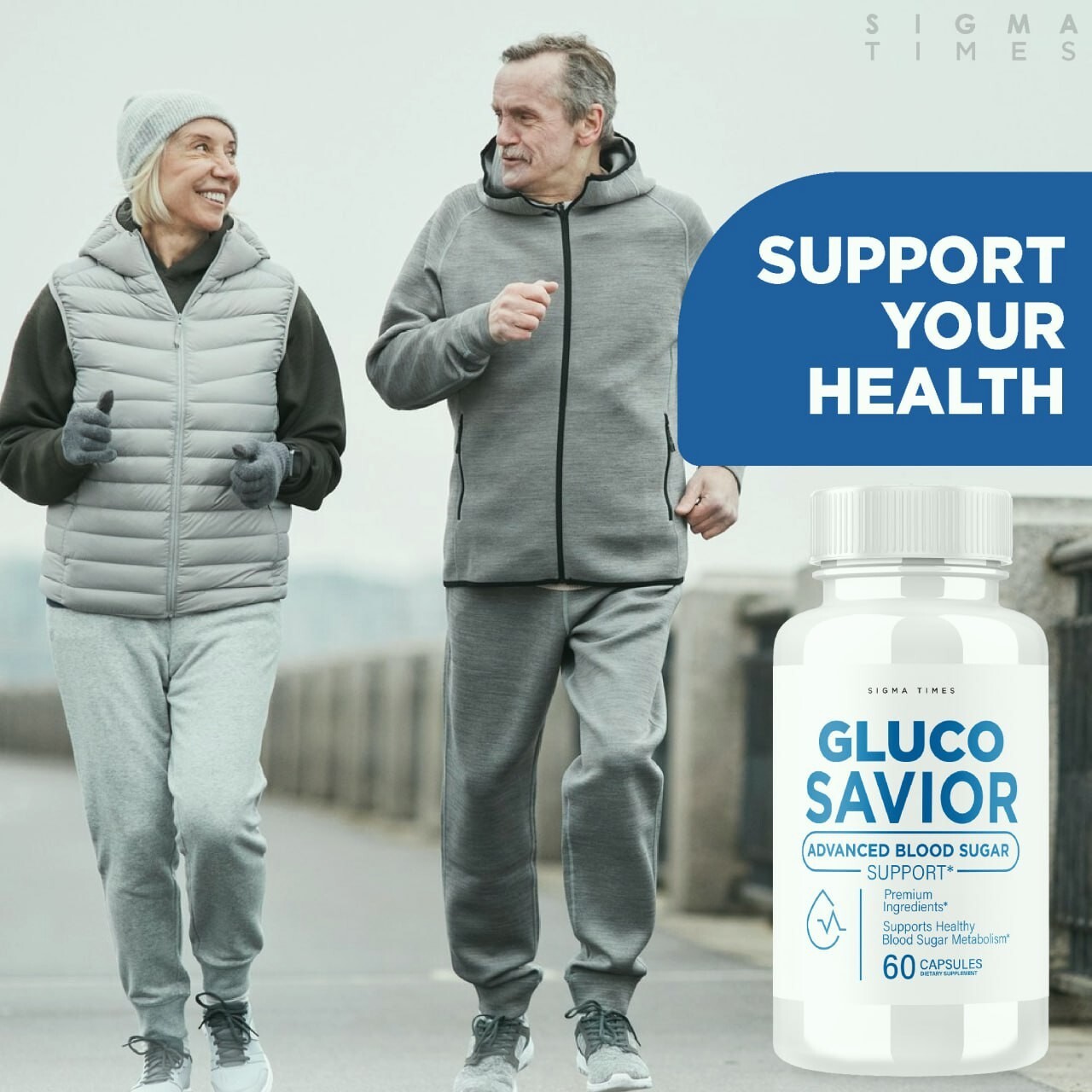 (5 Pack) Gluco Savior Capsules for Blood Sugar Support, Advanced ...