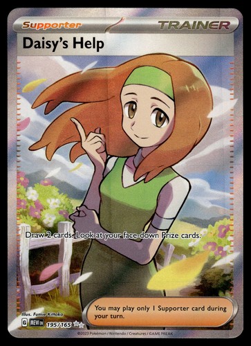 Daisy's Help 195/165 SV: Scarlet & Violet 151 Pokemon Card | eBay