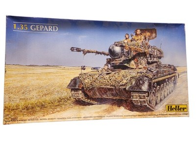 Heller Gepard 1/35 Scale Military Model Tank Kit 81158 Model Plane ...