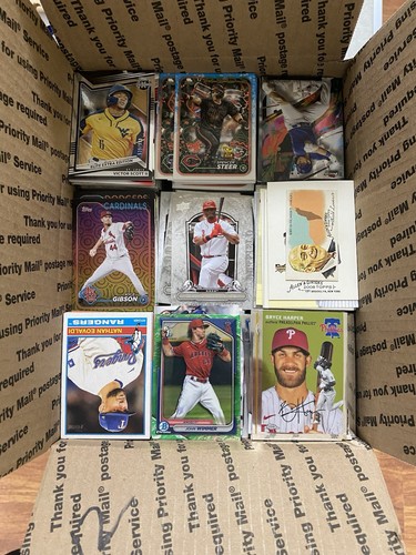 HUGE Baseball Card Lot-Medium Bulk USPS Full Box-Find The Misses #12 | eBay