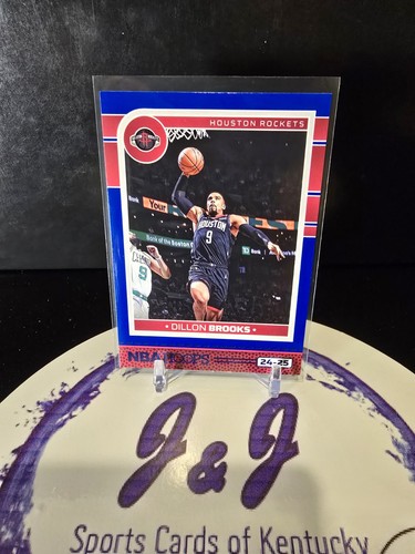 2024-25 Panini NBA Hoops Blue Parallel #227 Dillon Brooks Houston ...