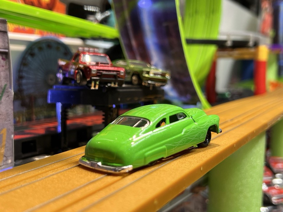 Custom Draggerz 1949 Mercury ‘49 Merc Slot Car CalefNoise 4 Gear Tuned ...