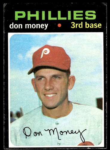 1971 Topps Don Money #49 Philadelphia Phillies Baseball Card | eBay
