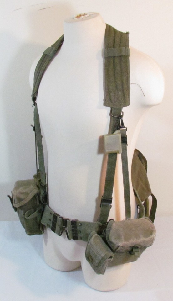 Vintage Vietnam Korea Military M1956 LBE Combat Tactical Gear Authentic ...