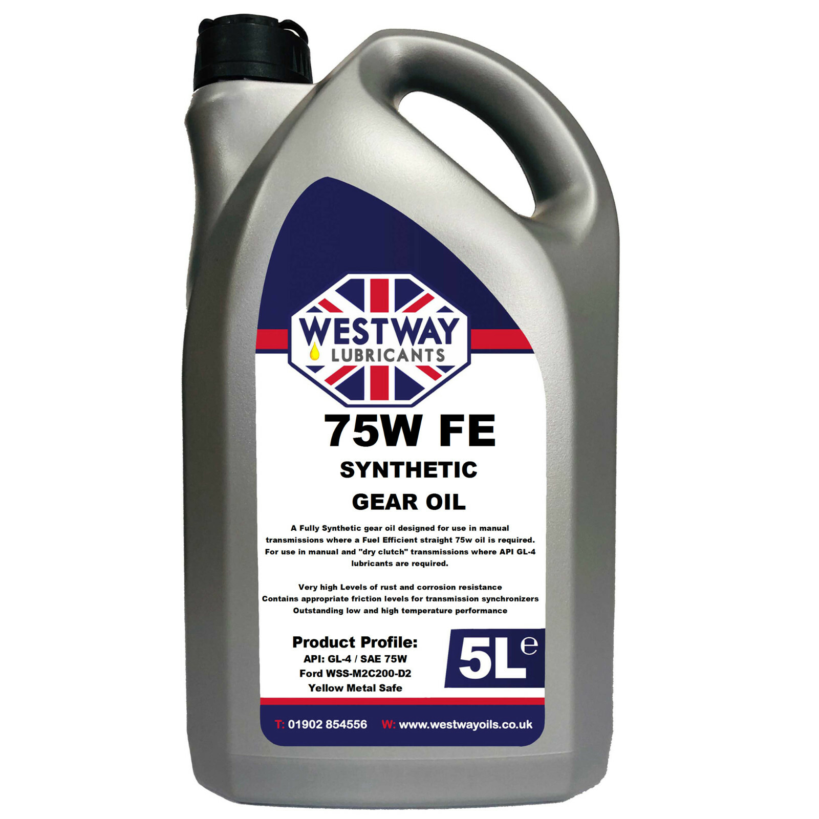 75W FE Gear Oil GL-4 WSS-M2C200-D 5L | eBay