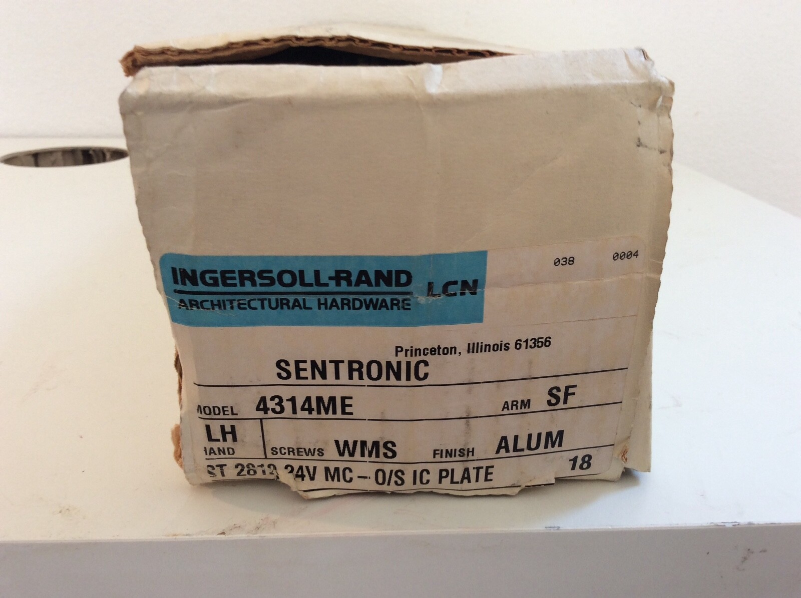 Ingersoll-Rand LCN Sentronic 4314ME Door Closer 4314 ME Aluminum LH | eBay