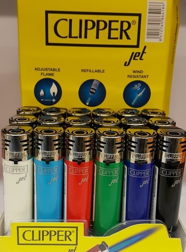 CLIPPER WindProof Jet TURBO SOLID ADJUSTABLE FLAME REFILLABLE LIGHTER ...