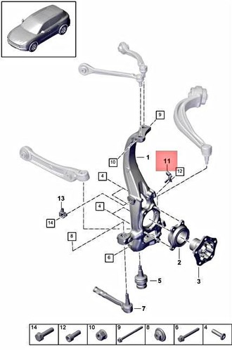 Genuine PORSCHE Cayenne 9YA Speed Sensor 958927807 | eBay