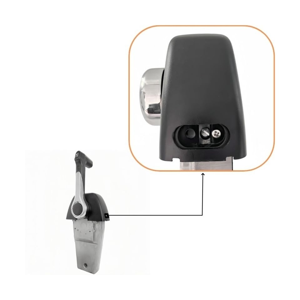 Remote top Mounted Binnacle Outboard Engine Control Box 704-48205-P1 ...