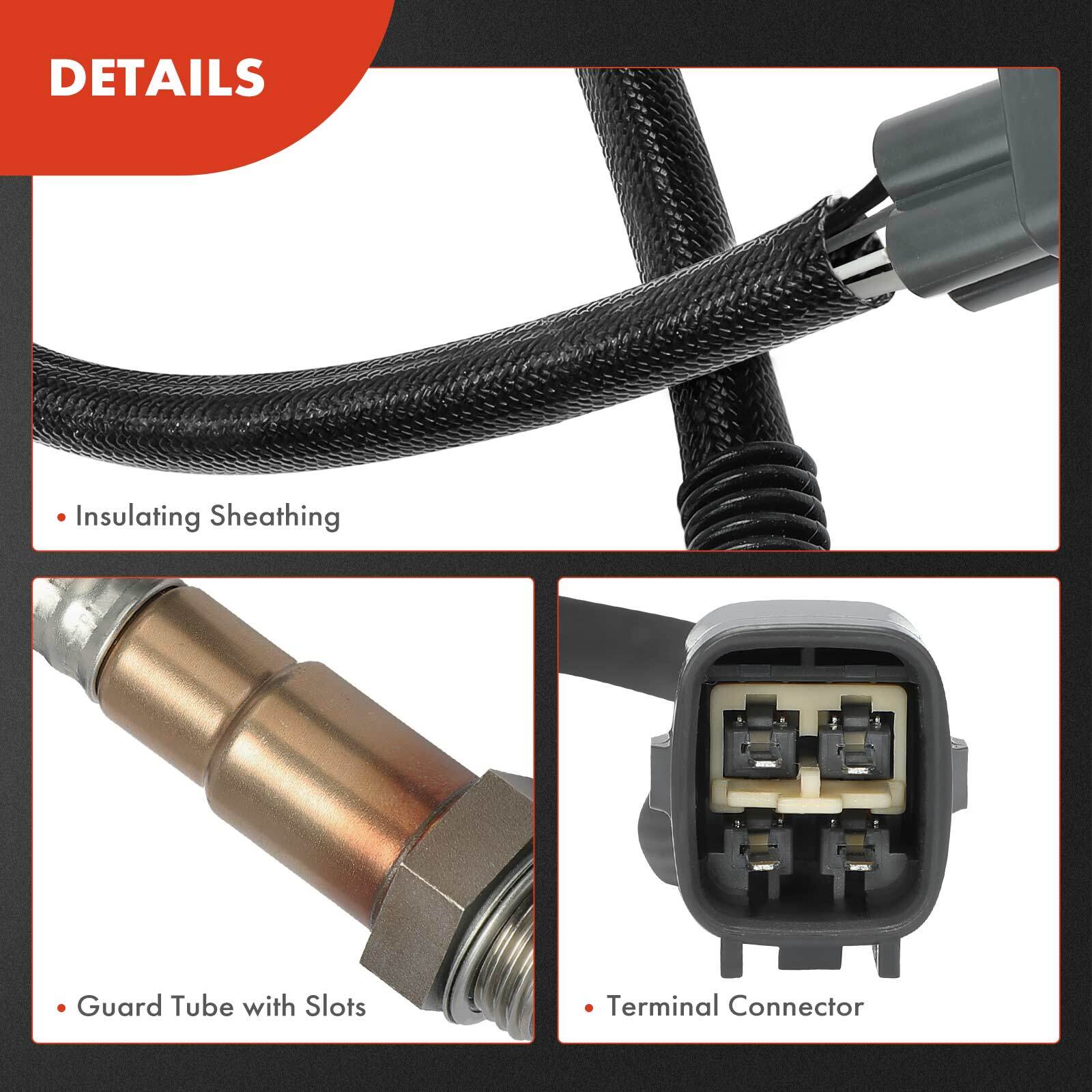 2x Pre-cat Oxygen Sensors for Toyota Lexus LS400 LX470 Landcruiser ...