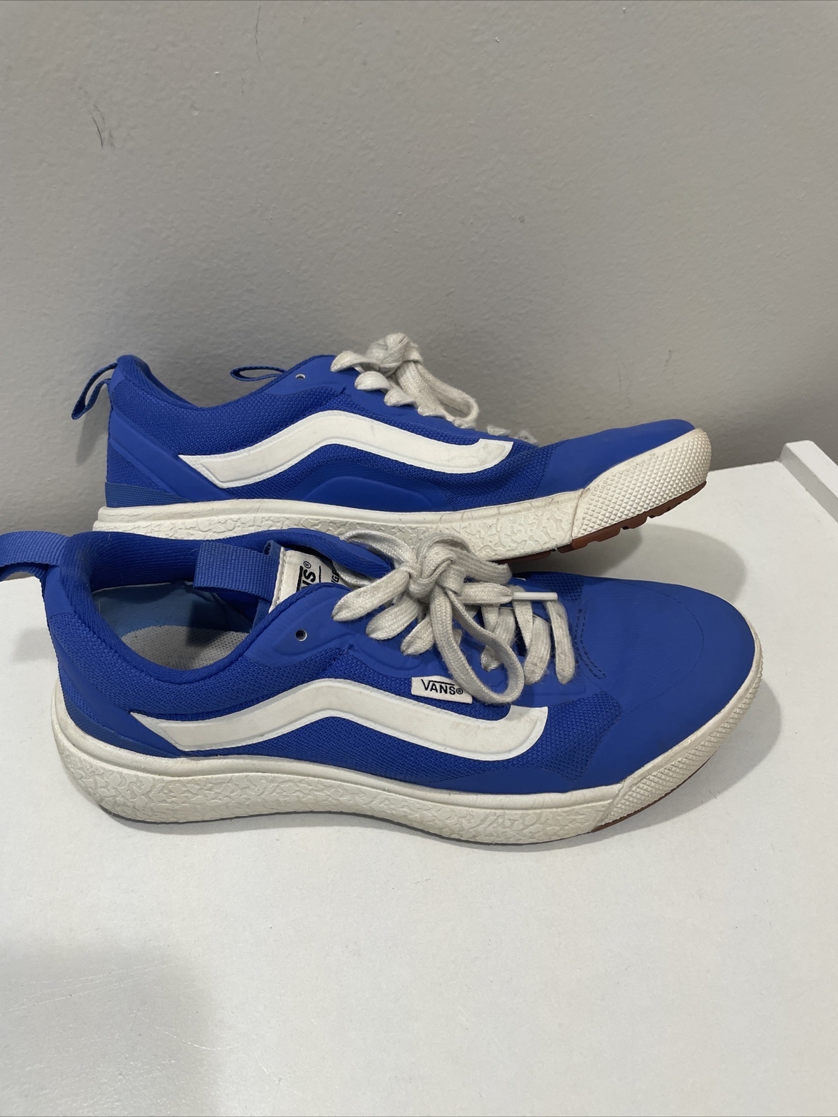 Vans Ultrarange Exo Blue White Skate Shoe Sneaker Men… - Gem
