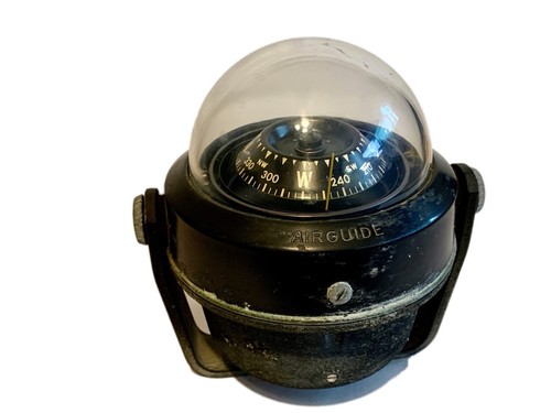 Vintage Airguide Marine Compass Large 7x6 Inch Mounting Bracket ...