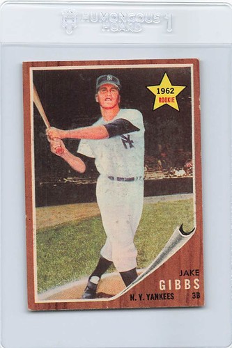1962 Topps #281 Jake Gibbs Yankees EX *DA-D6465 | eBay