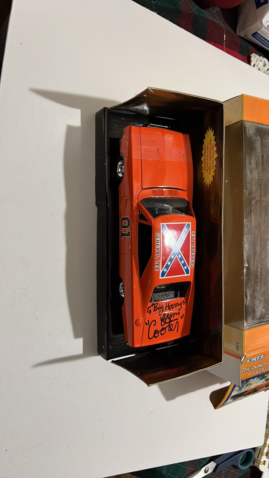 Duke of Hazzard General Lee Signed By Ben Jones-"Cooter" | eBay
