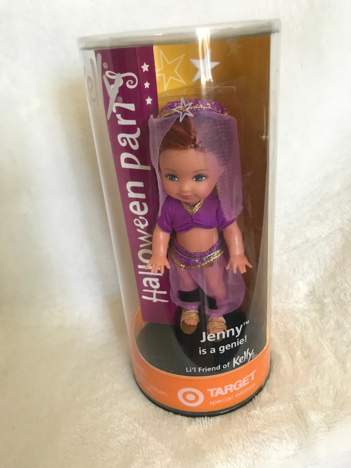 New 2002 Mattel Barbie Kelly Friend Jenny Genie Halloween Party Target ...