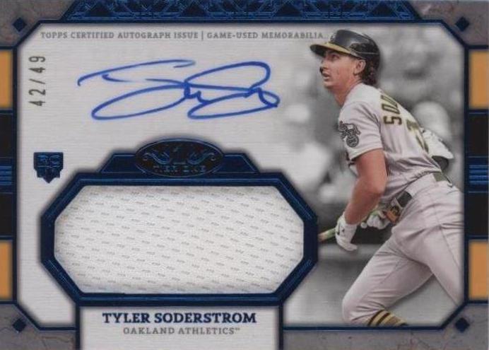 2024 Topps Tier One - Autographed Tier One Relics Jumbo Tyler ...