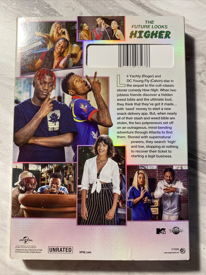How High 2 (DVD, 2019) With Slipcover Ultra Rare!! 191329065686| eBay