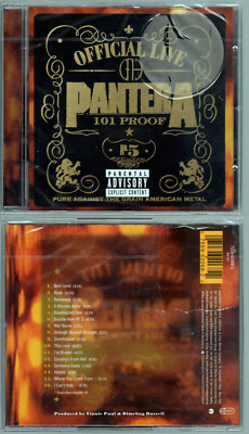 PANTERA "Official Live 101 Proof" (CD) 1997 - NEUF | eBay