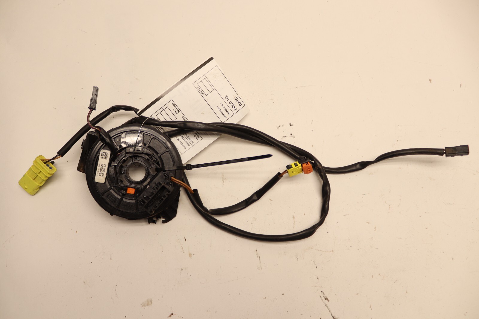 2015-2019 GMC SIERRA 2500HD STEERING WHEEL COLUMN AIR BAG SRS CLOCK ...