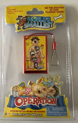 World's Smallest Operation Game, 2021, New, Sealed, Ages 6+, Free Shpg ...