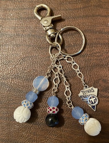 Tennessee Titans Purse Charm Key Ring Chain | eBay