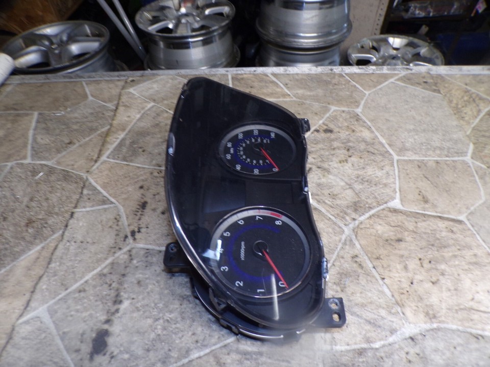 12-14 2012-2014 HYUNDAI ACCENT SPEEDOMETER CLUSTER GAUGE CRUISE CONTROL ...