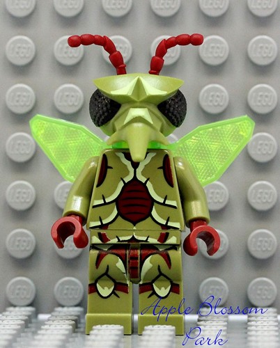 NEW Lego Galaxy Squad MOSQUITOID MINIFIG Alien Insect Figure w/Green ...
