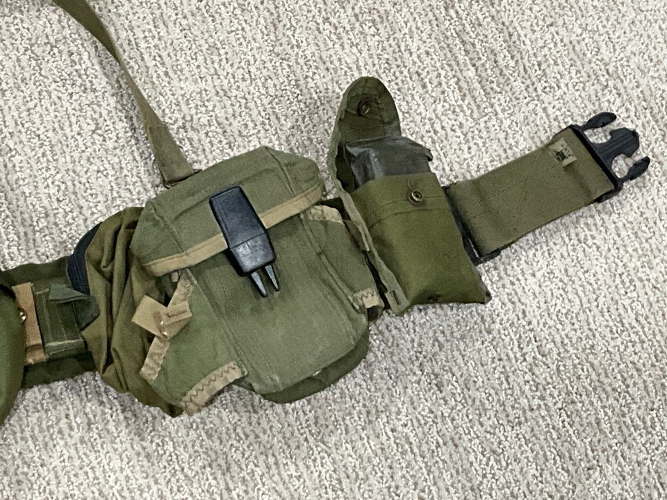 ALICE Web Gear 782 H-Harness Woodland M81 Era Ranger Infantry SF ...