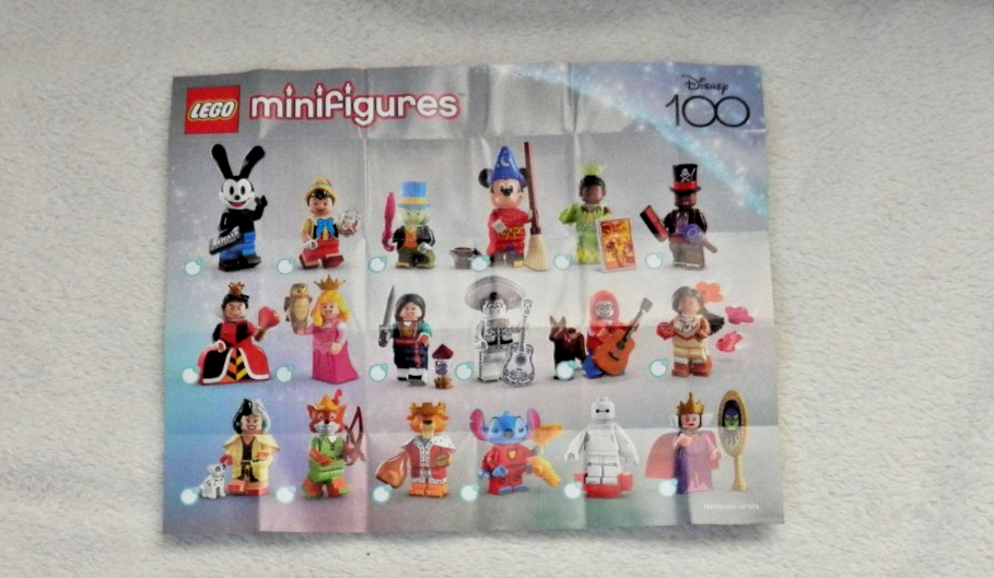 Lot of 8 Lego Collectible Minifigures Series Checklist Posters - CMF ...