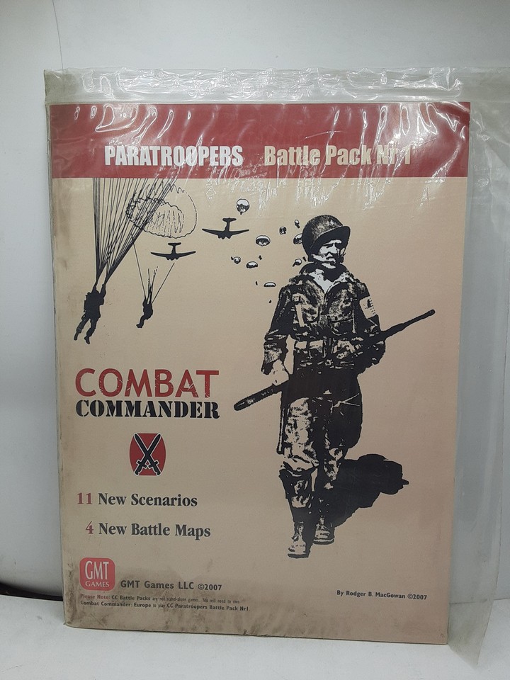 Paratroopers Battle Pack Nr 1 Combat Commander GMT Games | eBay