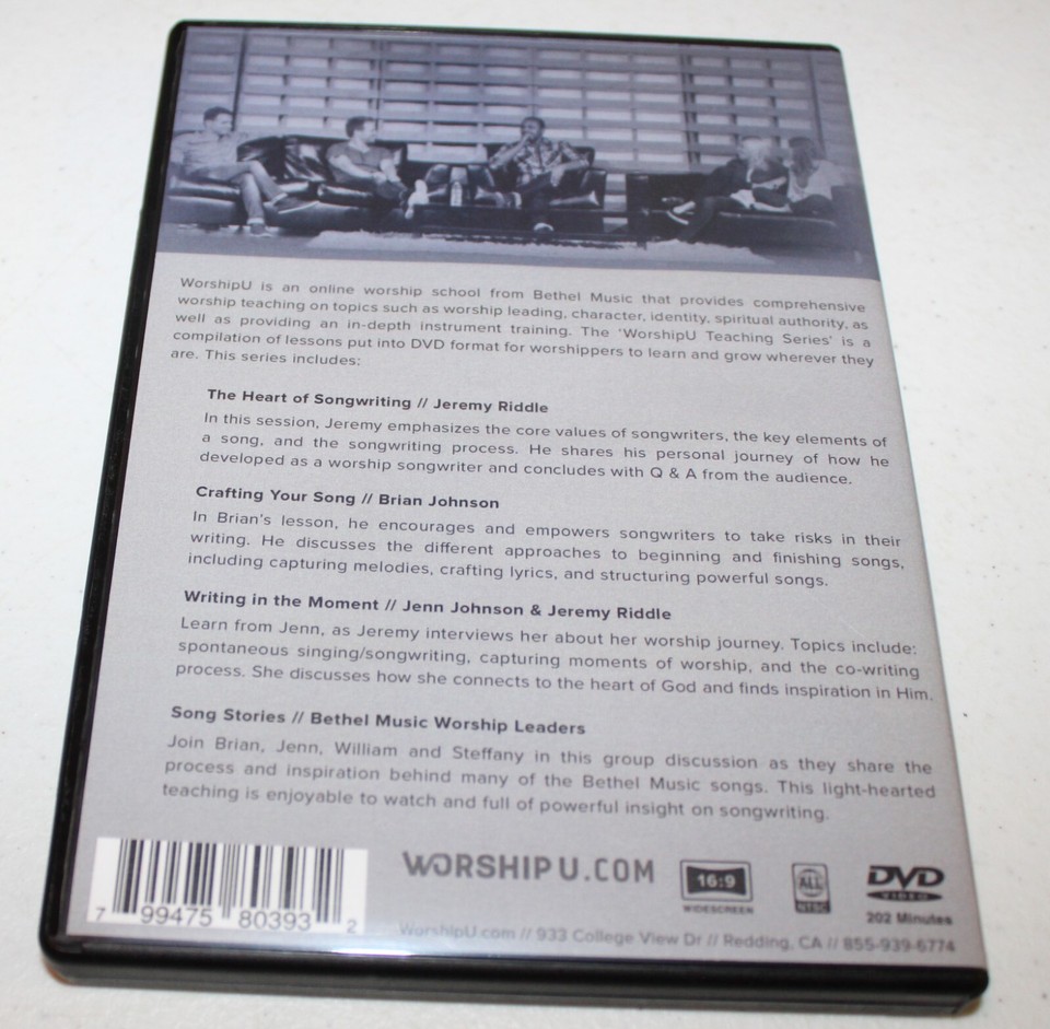 Worship U Teaching (DVD, 6 Discs Limited Edition) 4 Part Song Writing ...