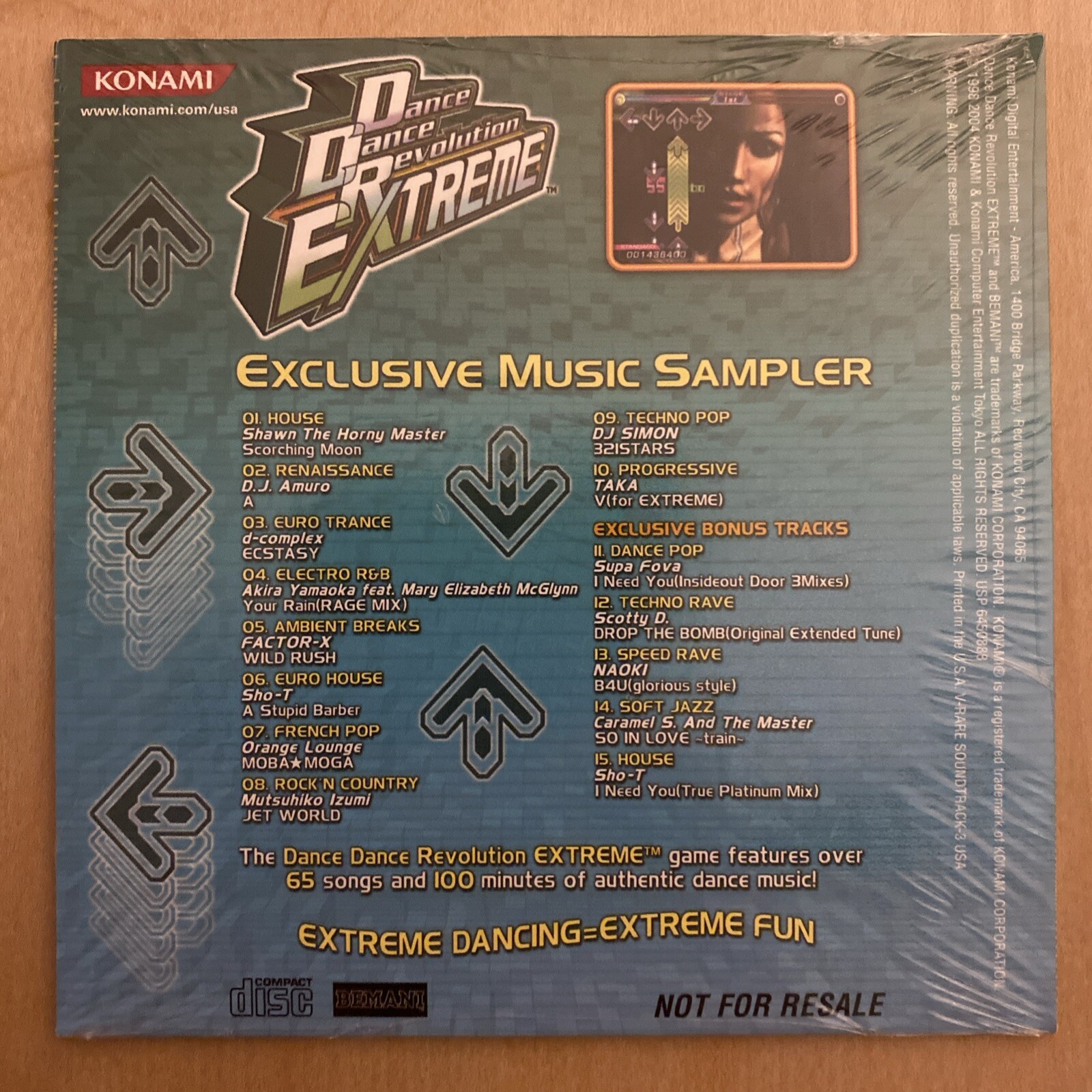 New & Sealed Dance Dance Revolution Extreme Limited Edition Music ...