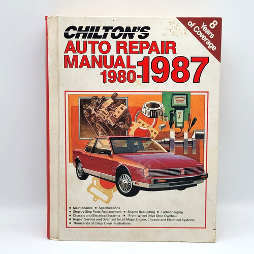 Chilton's Auto Repair Manual Book 1980-1987 US/Canadian Models book ...