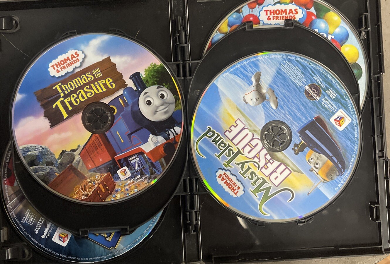 Thomas & Friends DVDs Lot of 6 *DISCS ONLY* | eBay
