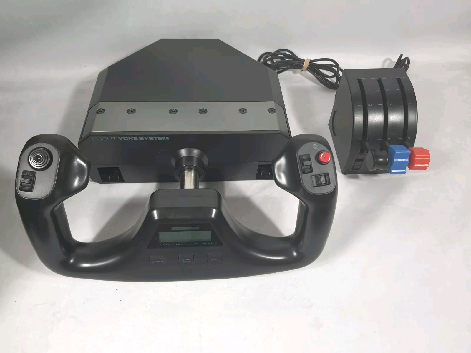 Logitech G PRO Flight Yoke System Simulation Yoke and Throttle Quadrent ...