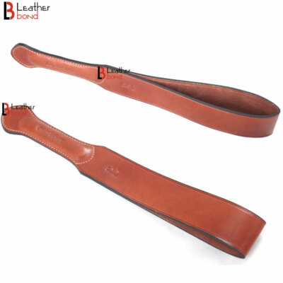Real Cowhide Strict Leather Paddle Slapper Double Layer Heavy Duty ...