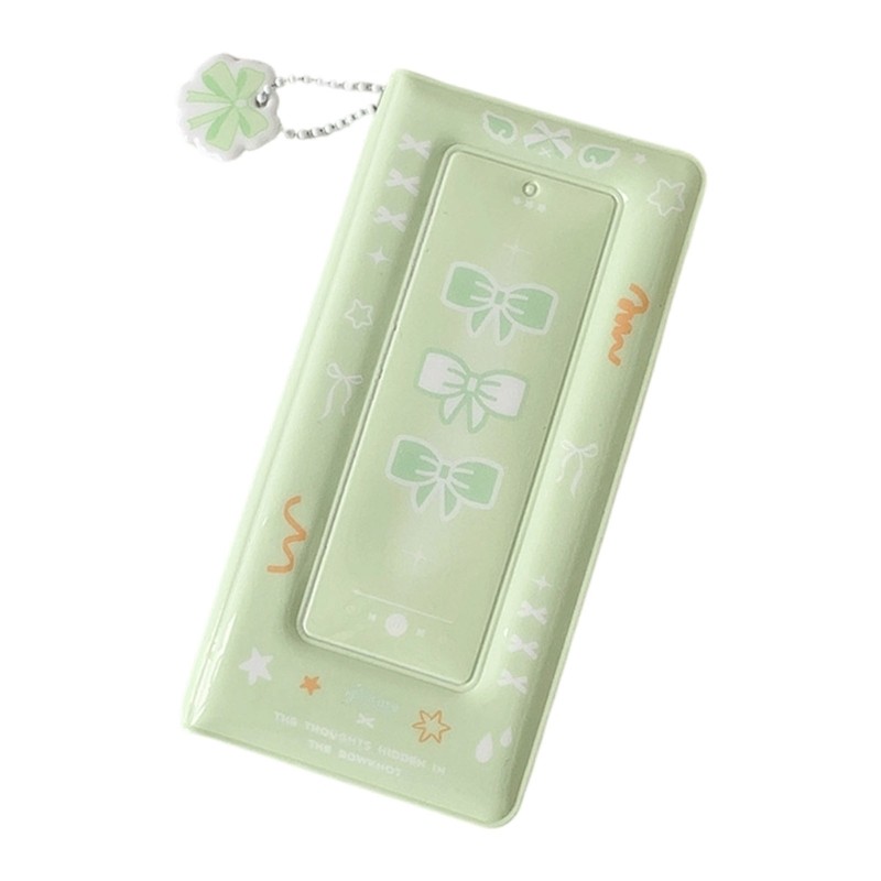 Bowknot Fastened Memory Book Feature Four Slot for Travel Photos ...