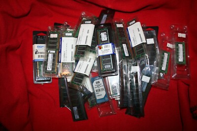 Over 30 Assorted NEW RAM Memory Sticks FREE SHIPPING in the USA | eBay