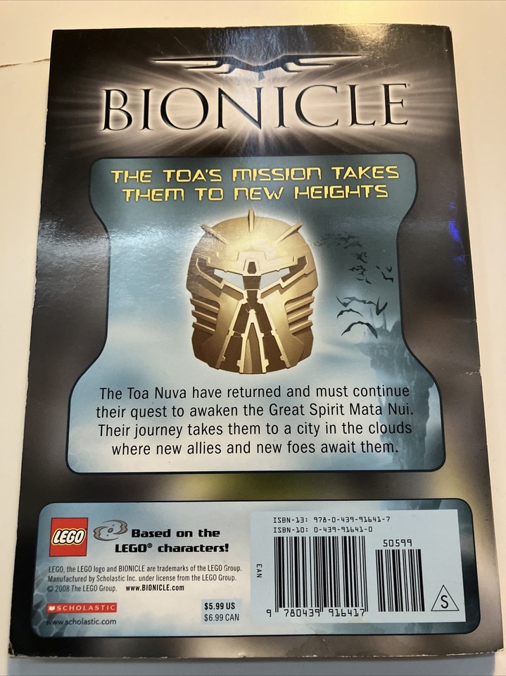 Bionicle Legends #9: Shadows in the Sky by Greg Farshtey | eBay