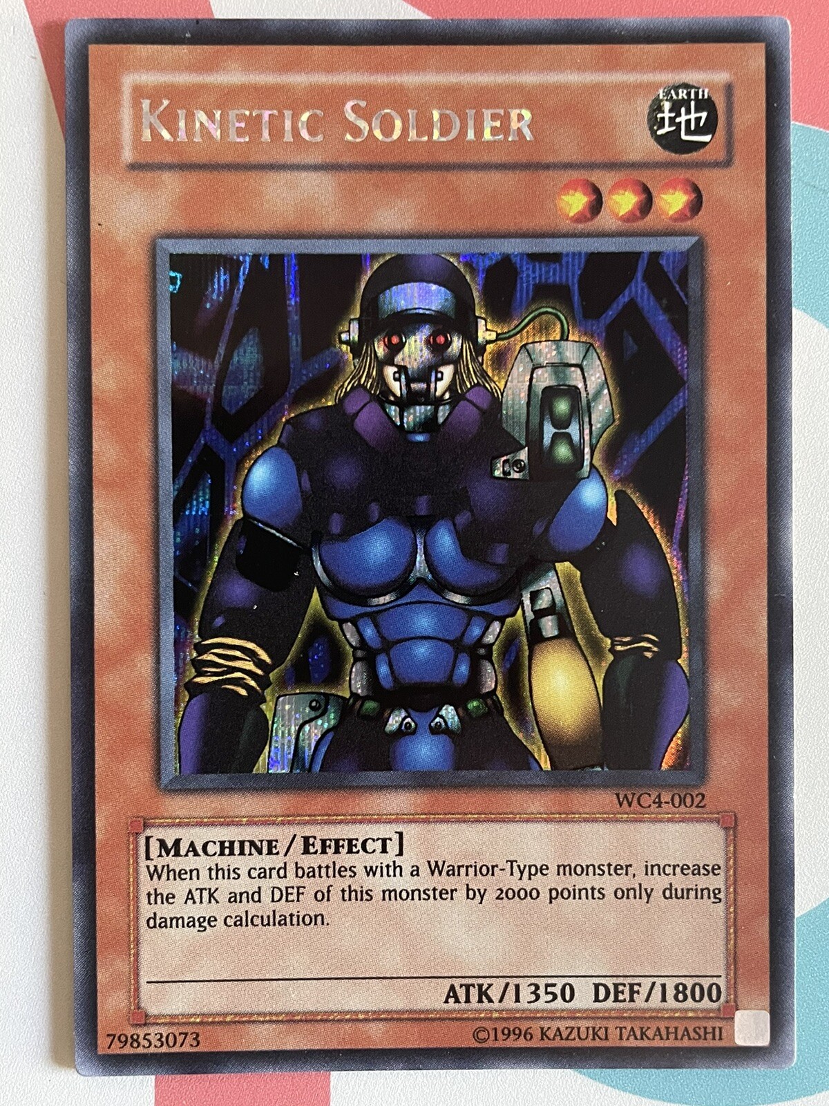 Kinetic Soldier - WC4-002 - Secret Rare - Yu-Gi-Oh! | eBay