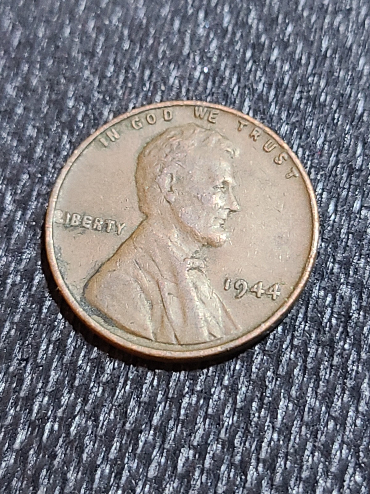 1944 Lincoln Wheat Penny - Rim Error “L” In Liberty | eBay